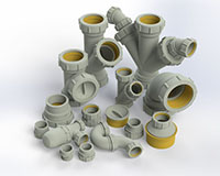 Labline Mechanical Joint On IPEX