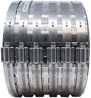 MJ Grey Mechanical Couplings On IPEX